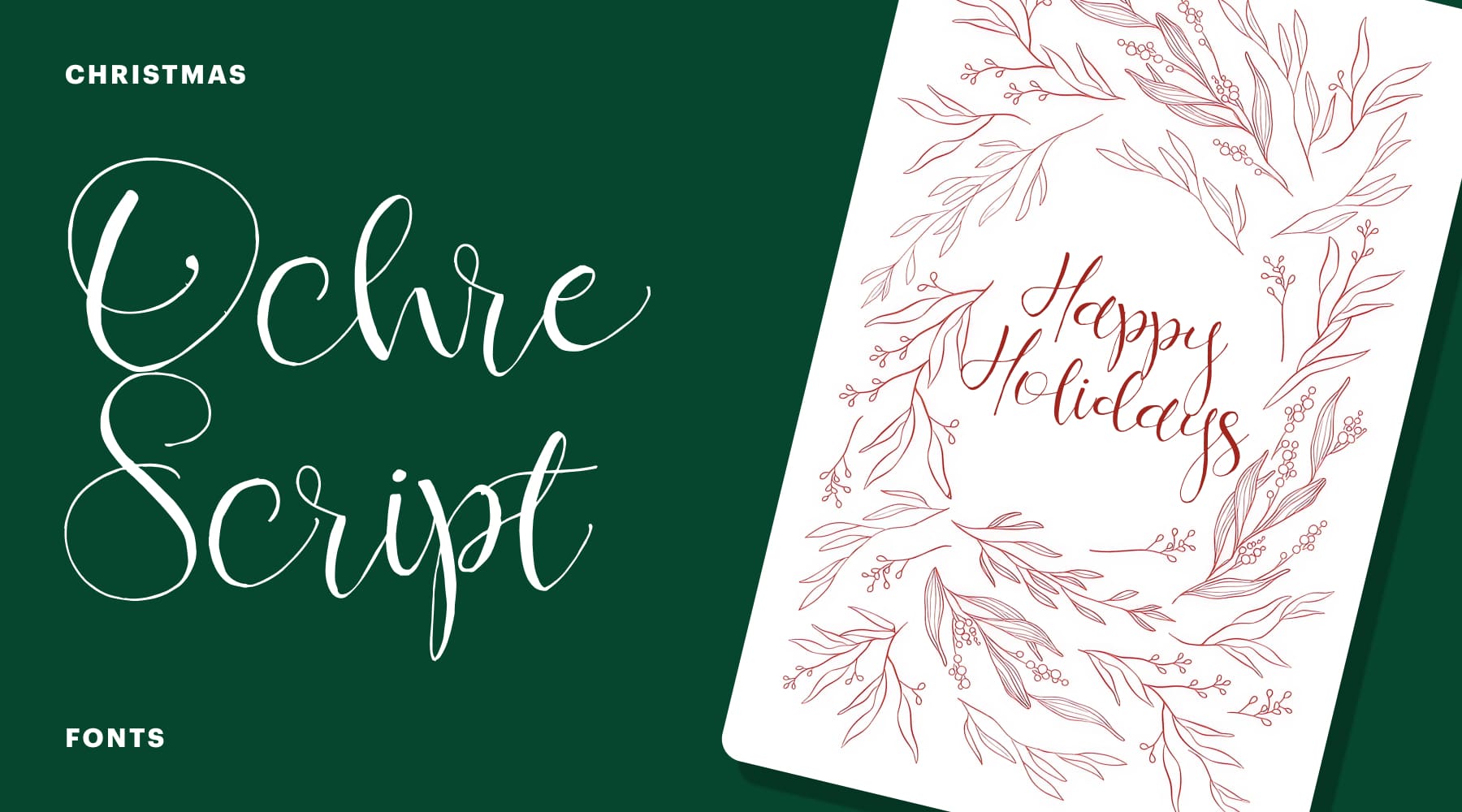 31 Best Christmas Fonts to Use | VistaPrint CA